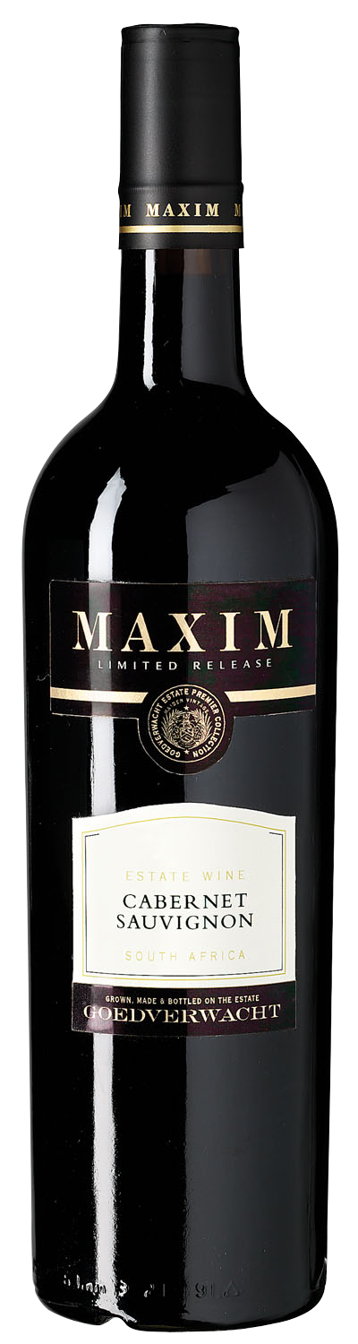 Goedverwacht MAXIM Cabernet Sauvignon Estate Wine · Grand Reserve ...
